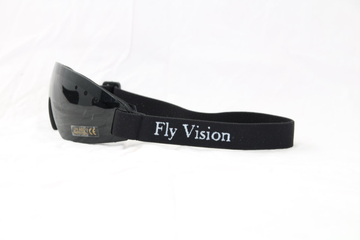 FLY VISION monté og galop brille - SMOKE BLACK LINSE – FlyBikes